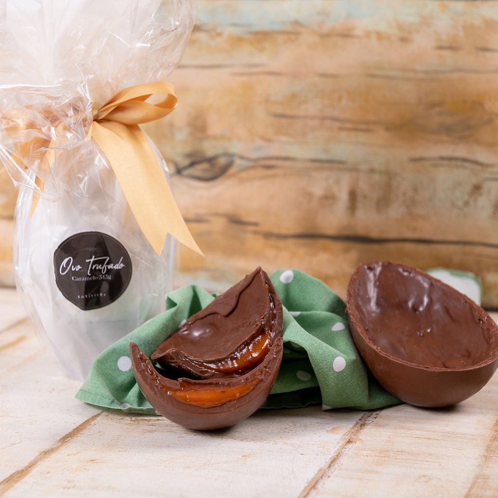 Ovo de Páscoa Trufado de Caramelo | Boníssima Raja