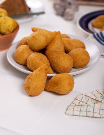 Mini Coxinha de Frango | Boníssima Raja