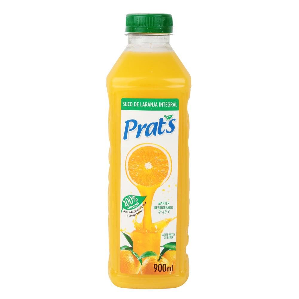 Suco Natural de Laranja Integral Prats 900ml | Boníssima Raja